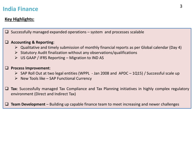 India Finance -Review Mandar Borkar | PPTX | Business Accounting ...