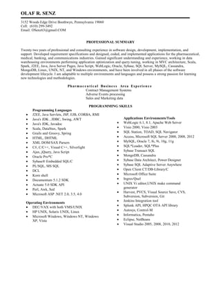Olaf_Senz_Resume | PDF
