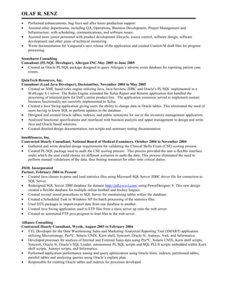 Olaf_Senz_Resume | PDF