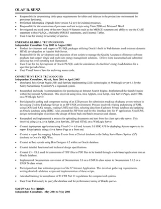 Olaf_Senz_Resume | PDF