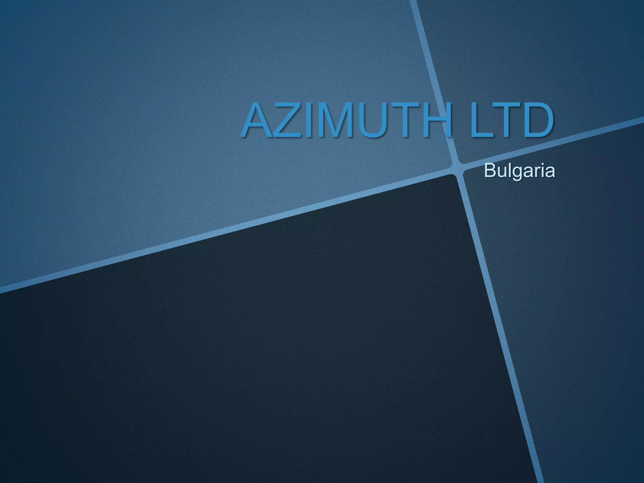Azimuth presentation | PPTX