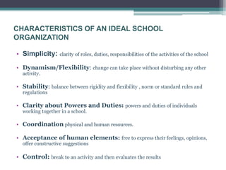 Organization and Administration | PPTX