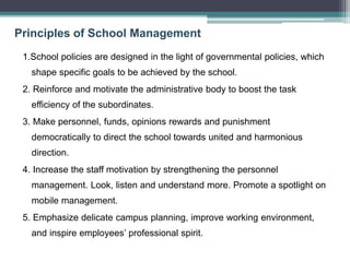 School Management | PPTX