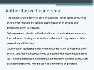 Approaches to Management Leadership | PPTX