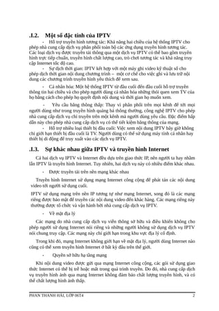 ĐỀ TÀI :TÌM HIỂU MULTICAST VÀ ỨNG DỤNG MULTICAST TRONG IPTV | PDF