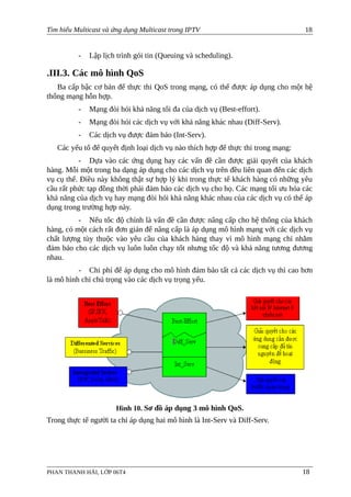 ĐỀ TÀI :TÌM HIỂU MULTICAST VÀ ỨNG DỤNG MULTICAST TRONG IPTV | PDF