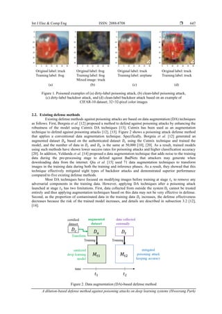 A dilution-based defense method against poisoning attacks on deep learning systems | PDF ...