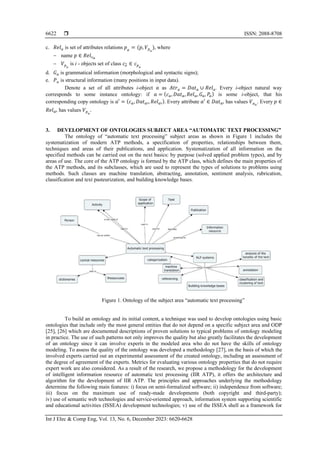 Ontology engineering of automatic text processing methods | PDF | Databases | Computer Software ...