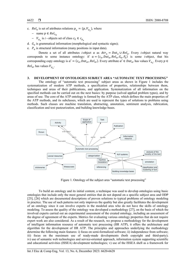 Ontology engineering of automatic text processing methods | PDF | Databases | Computer Software ...