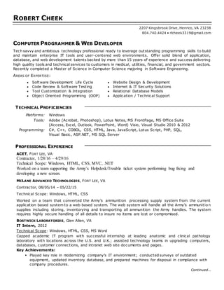 Robert_Cheek_resume | PDF