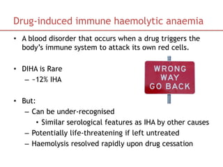 HDG presentation_pathogenic mechanisms of DIHA | PPTX | Blood Disorders ...