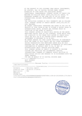 +SWIFT MT798_799 to THE BANK OF NEW YORK MELLON (1) | PDF