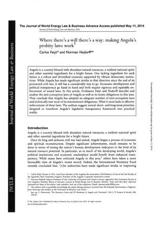 JLWEB - Angola ABC Law - (cf-nn) FINAL may14 with Editors Note | PDF