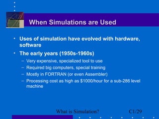 What is sim?ulation | PPT