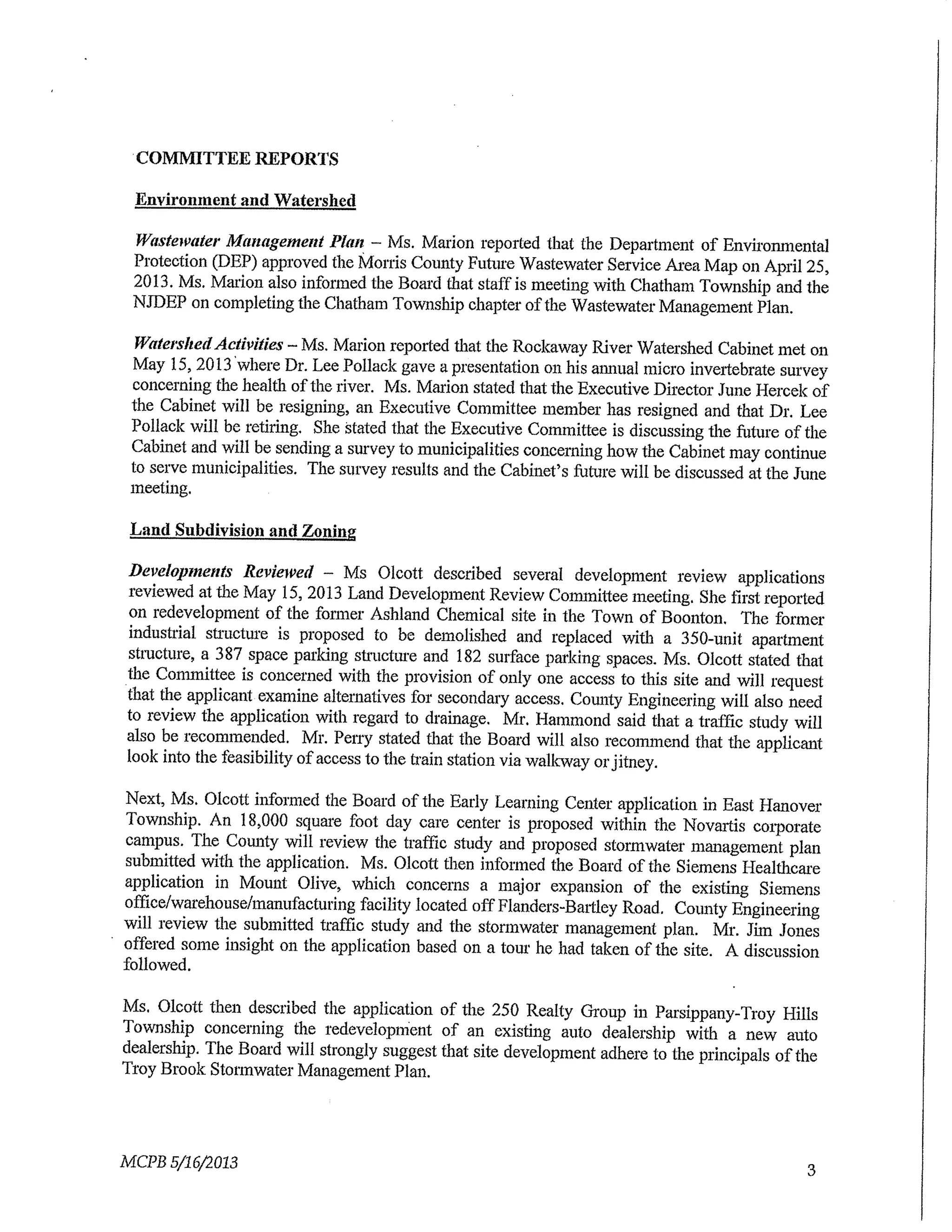 6 24 13 morris county re mcpb minutes | PPT