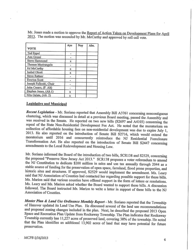 6 24 13 morris county re mcpb minutes | PDF
