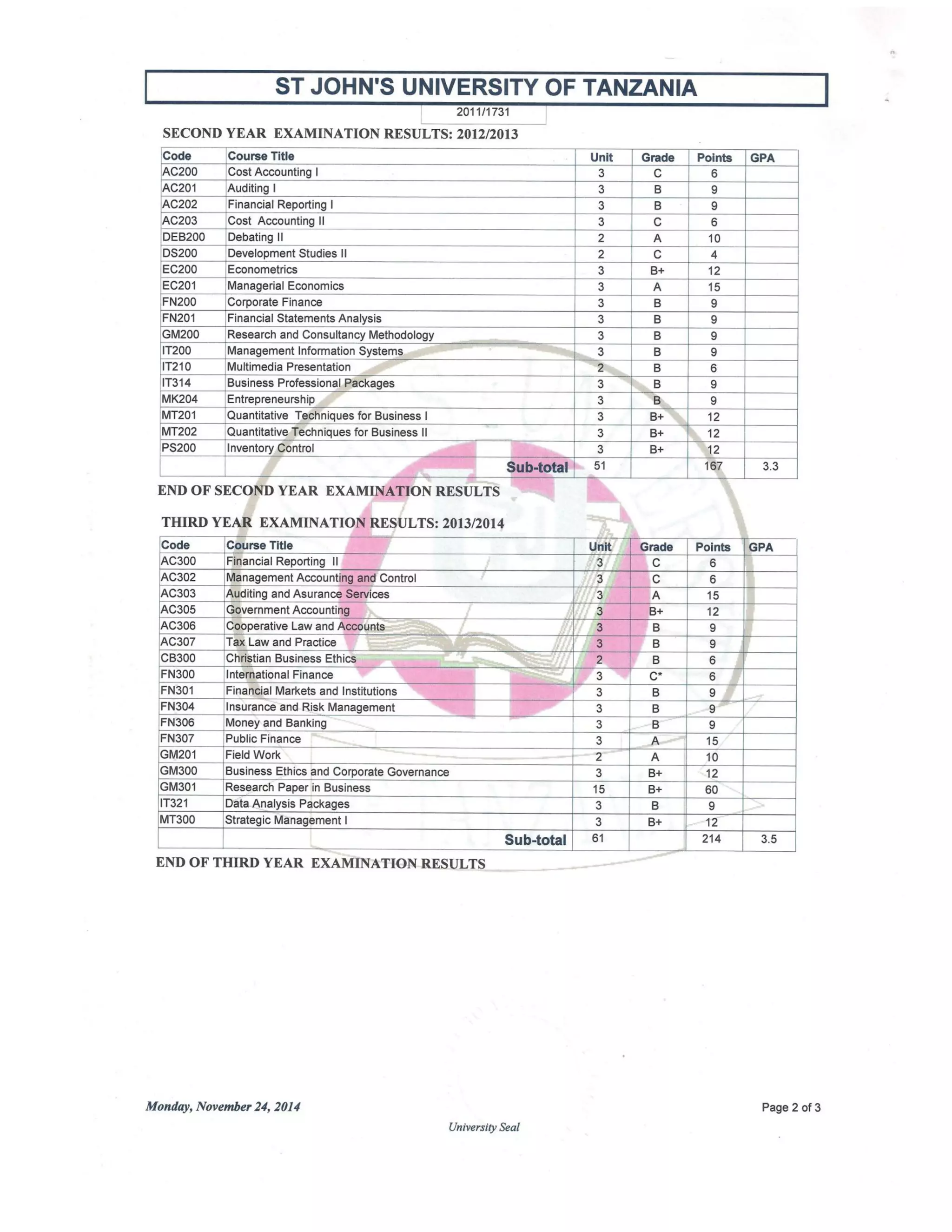 university (academic) certificate and transcript | PDF | Education
