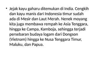 JAlur Rempah Nusantara sebagai bukti perlawaanan Indonesia | PPTX