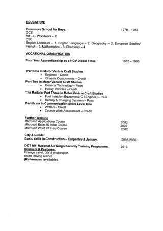 best CV SIMON SAMMONS 1 | PDF