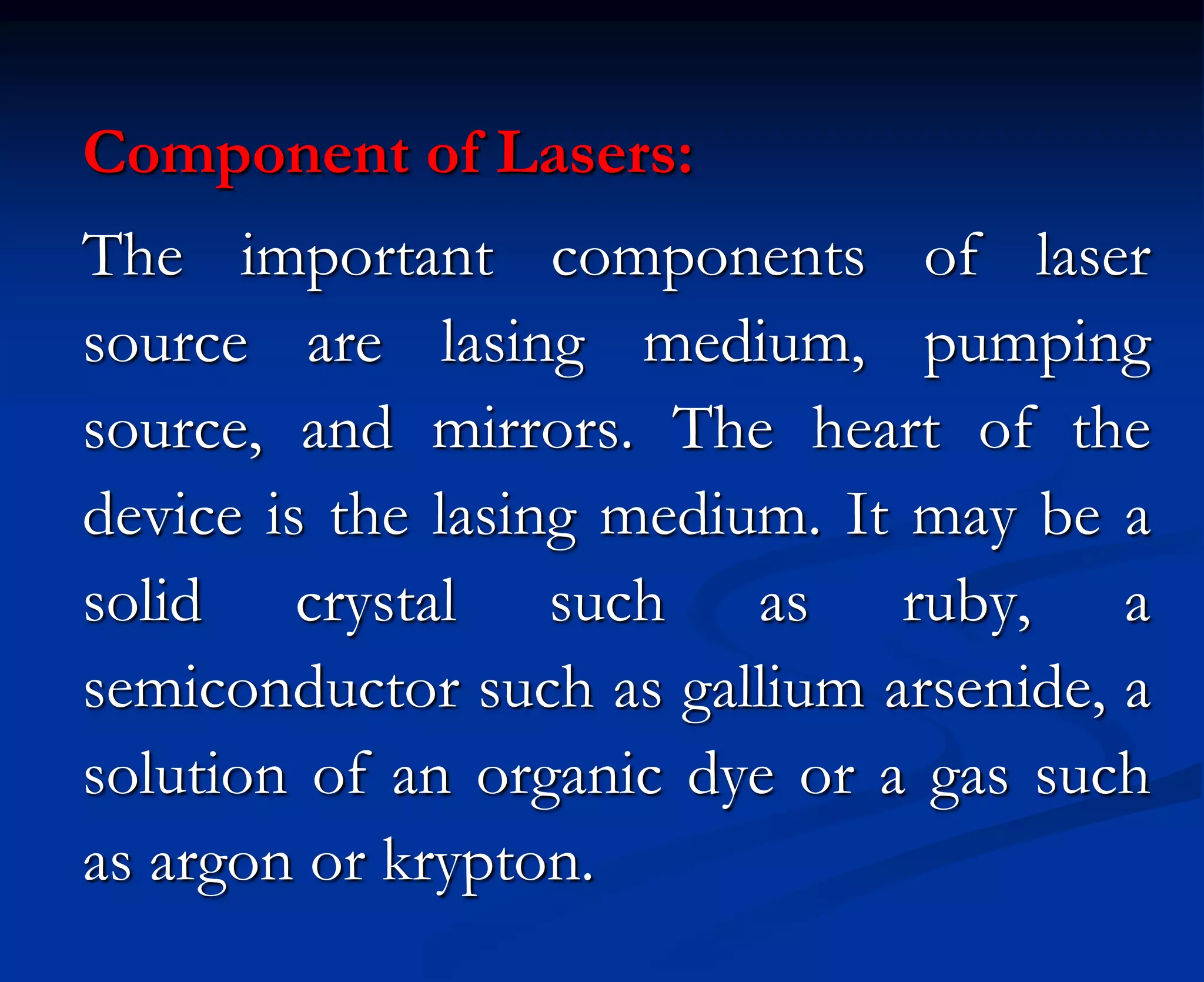 Components of Optical Instruments | PPT