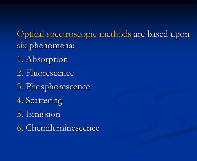 Components of Optical Instruments | PPT | Chemistry | Science