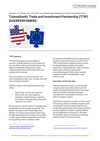 TTIP_STUDY | PDF