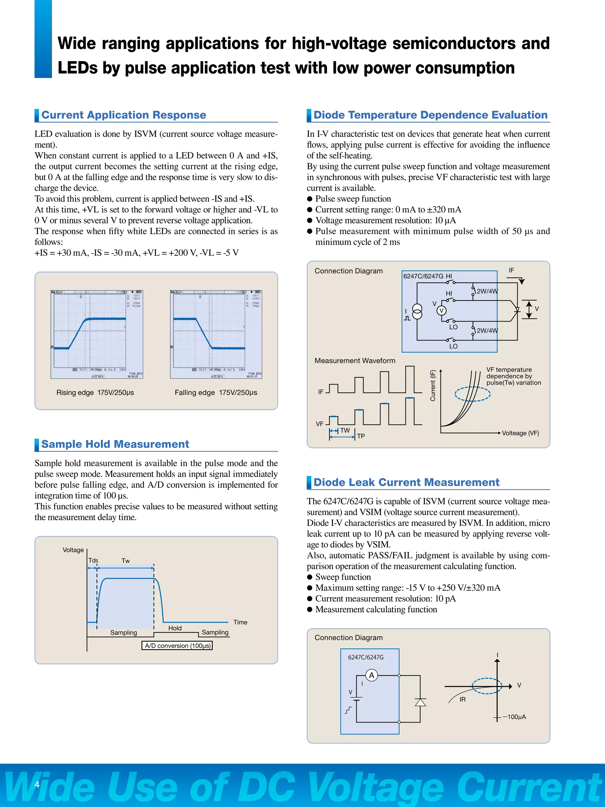 ADCMT DC Voltage Current Source/Monitor 6247C / 6247G denkei | PDF