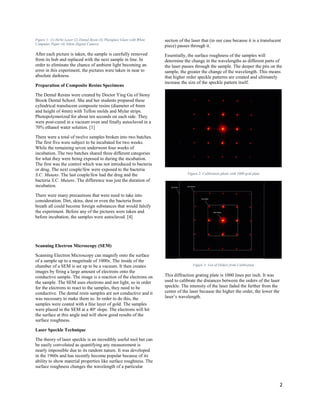 Laser Speckle Research Report 2 | PDF