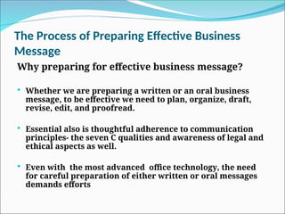 how to Design effective message in business | PPT