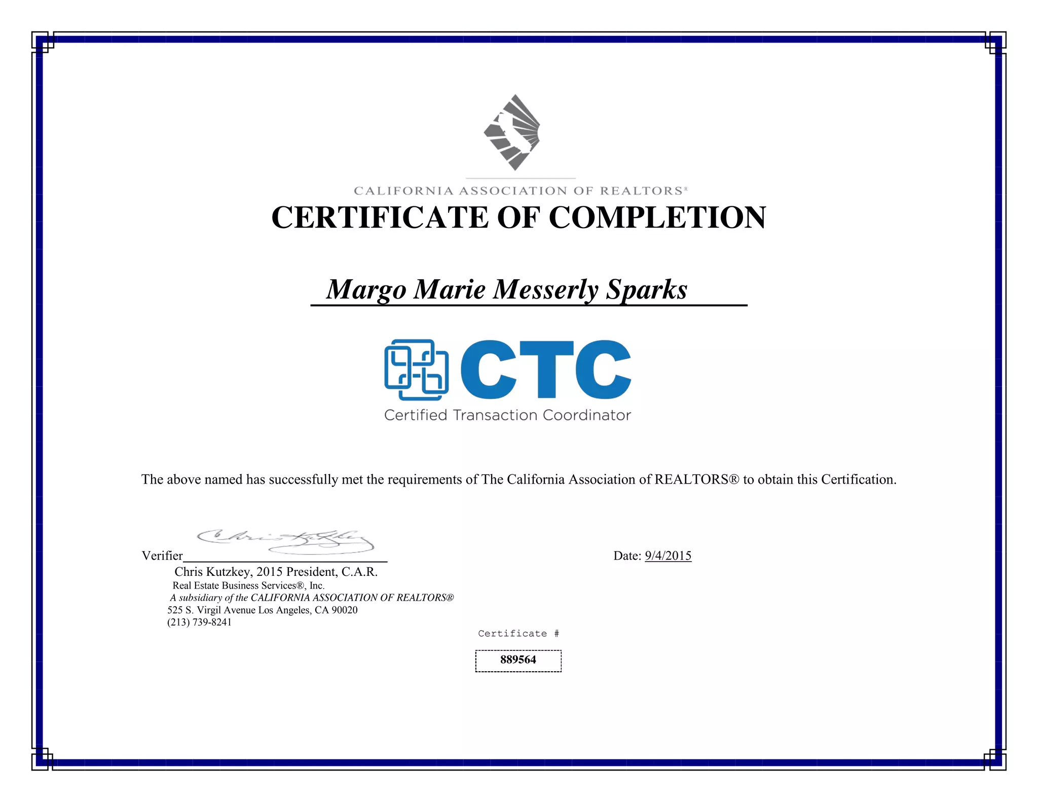 CTC Certification | PPT
