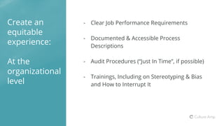 Navigating the Employee Lifecycle: Designing Equitable Performance ...