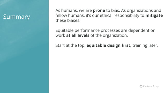 Navigating the Employee Lifecycle: Designing Equitable Performance ...