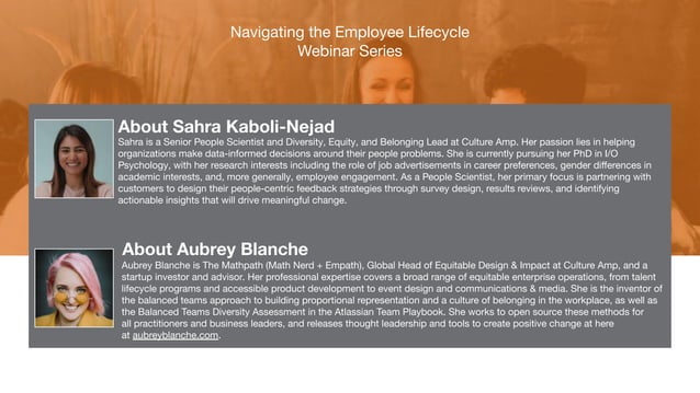 Navigating the Employee Lifecycle: Designing Equitable Performance ...