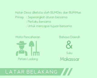 Bumdes Ganting Labbo (Hutan Desa) | PPT