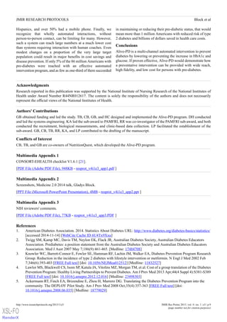 Alive-PD protocol and descriptive paper | PDF