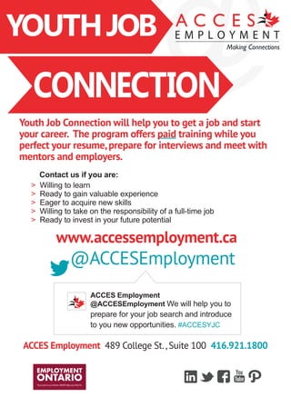 ACCES Youth_Postcard_2015 | PDF