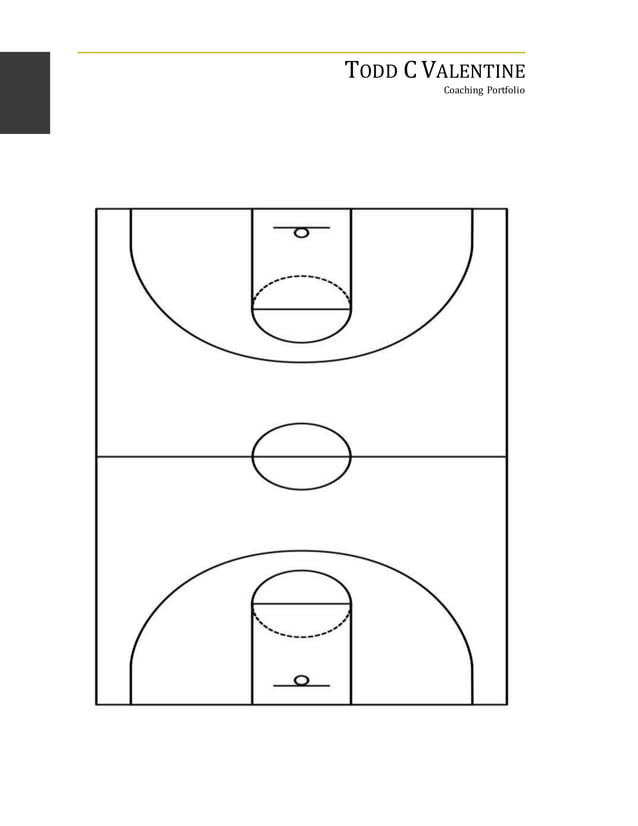 Coaching Portfolio | DOCX | College Basketball | College Sports