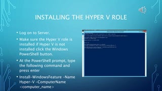 Creating and Configuring | PPT