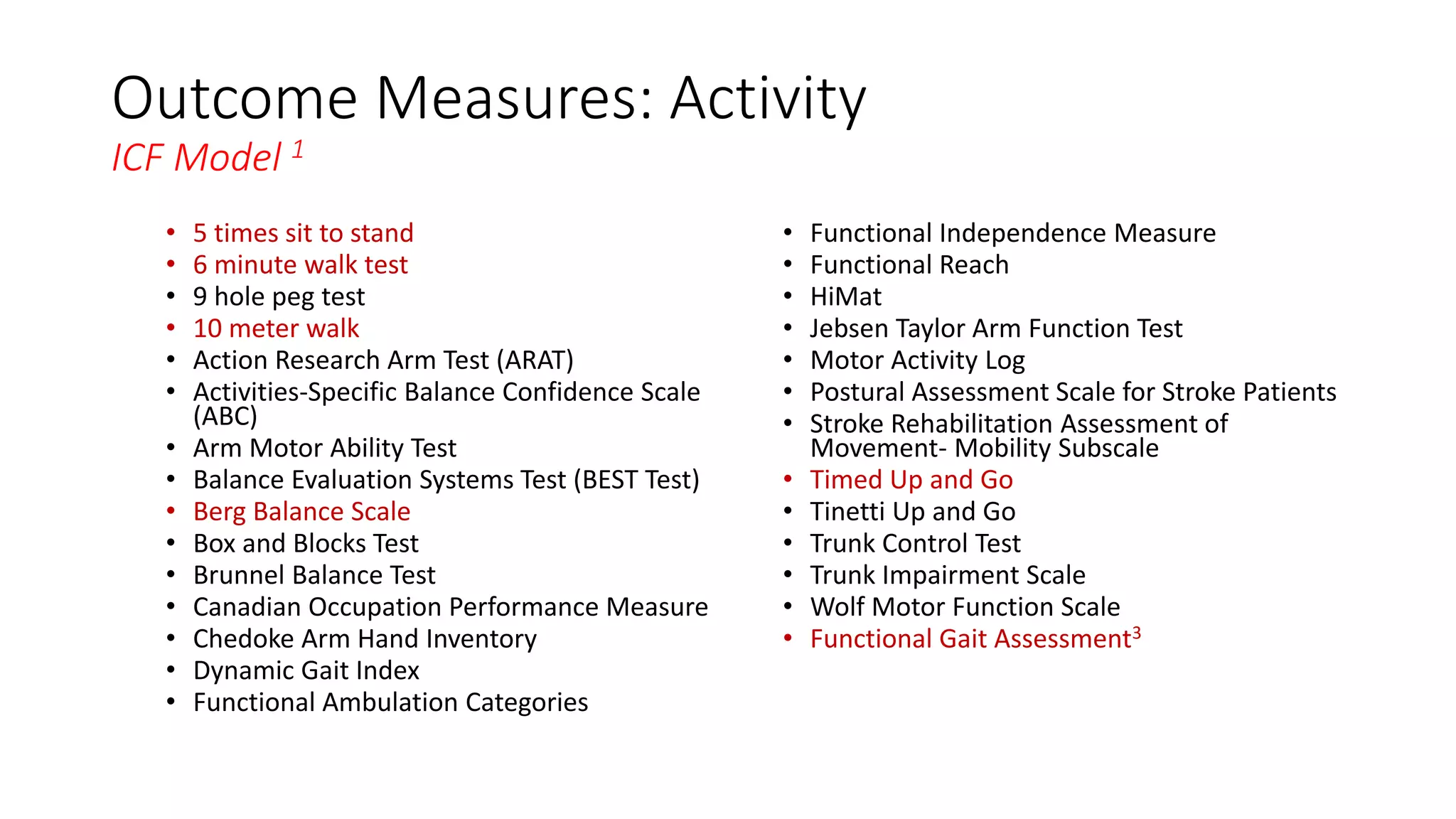 Prognostic Indicators and Outcome Measures_4-5 | PPTX