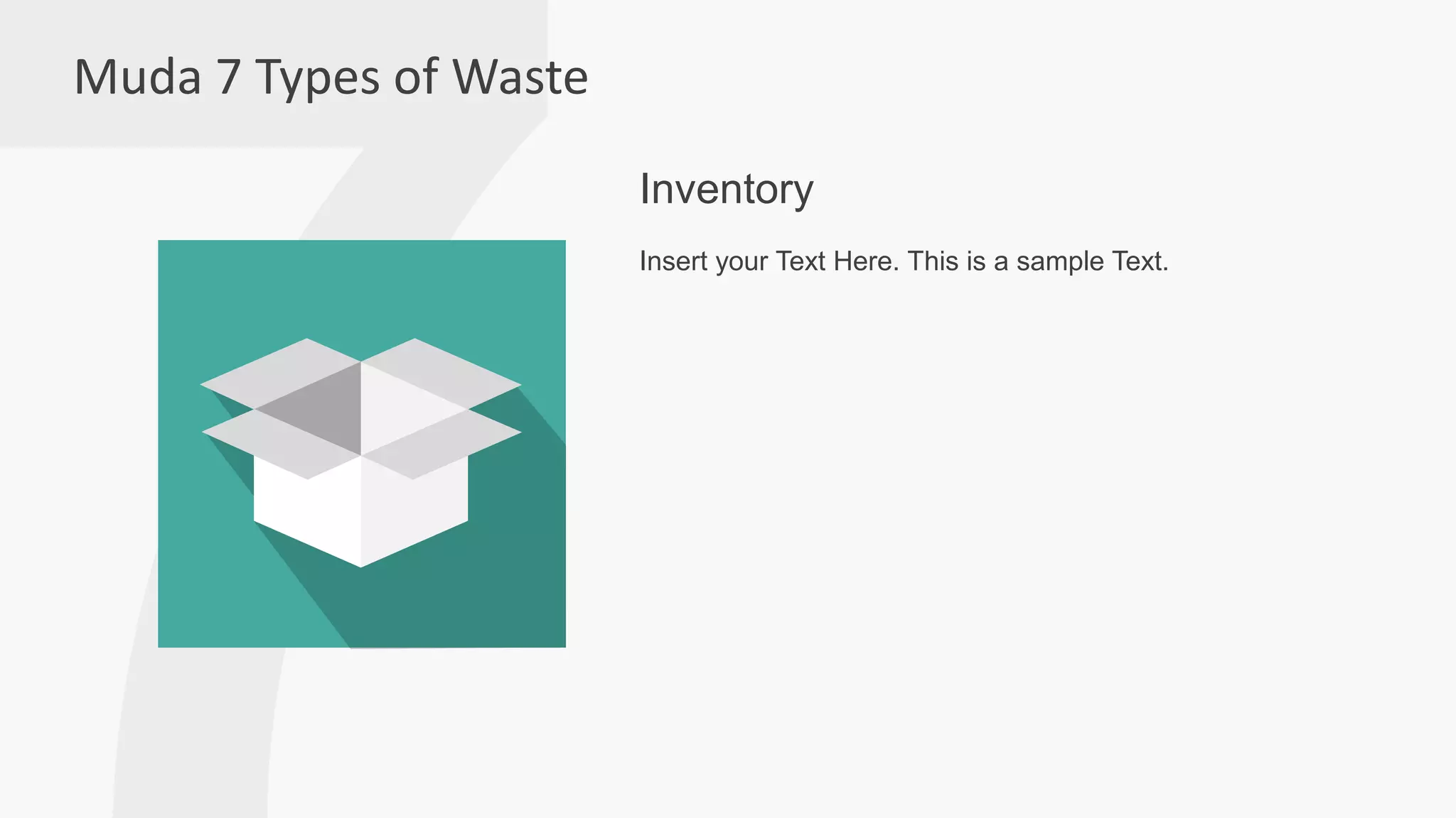 SlideModel - Muda 7 Types Of Waste PowerPoint Template | PDF