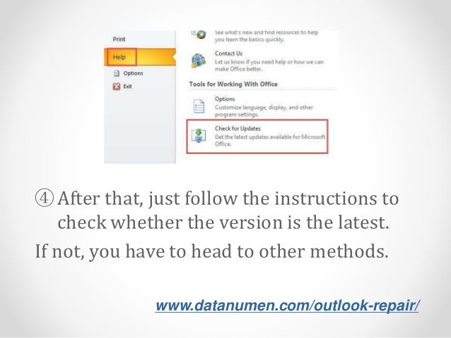 6 Solutions To Outlook Crashes On Startup