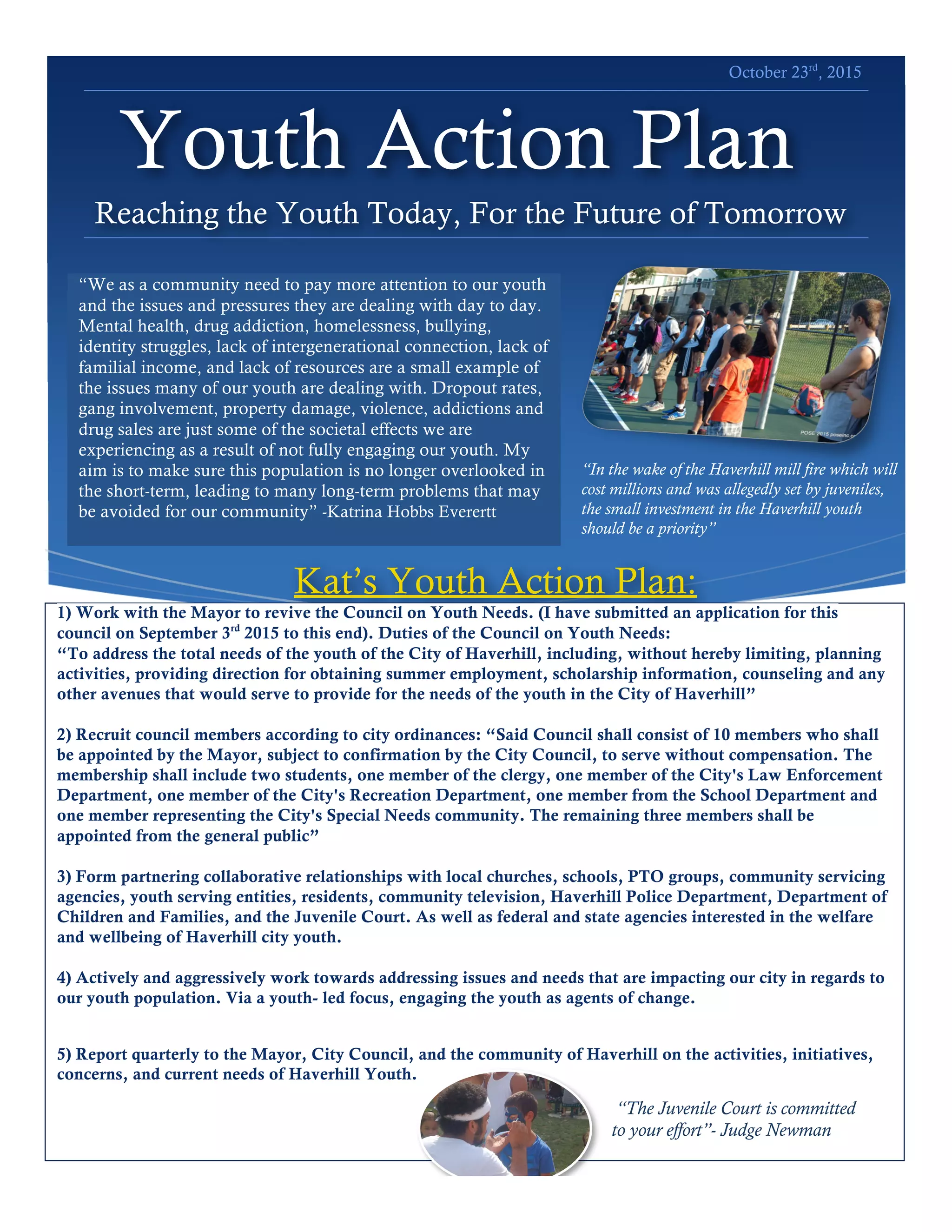 Youth Action Plan (1) | PDF