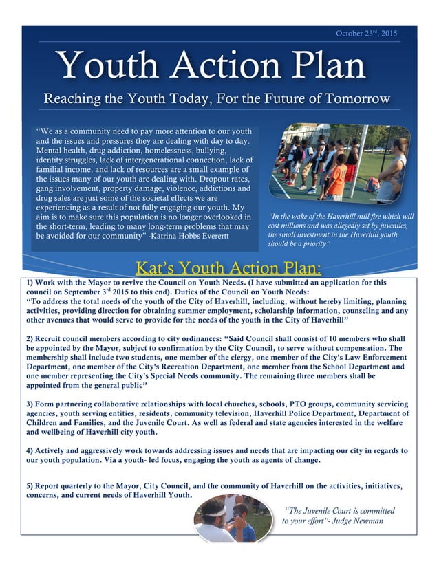 Youth Action Plan (1) | PDF