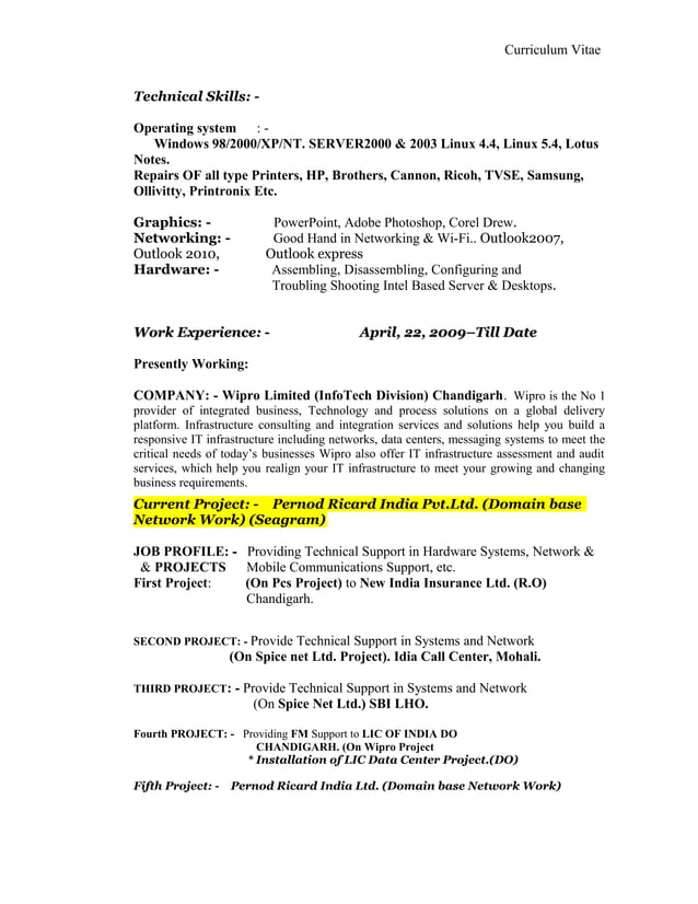 sanjeev_kumar_Resume | PDF