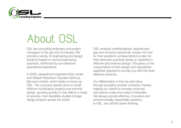 OSL Brochure | PPT