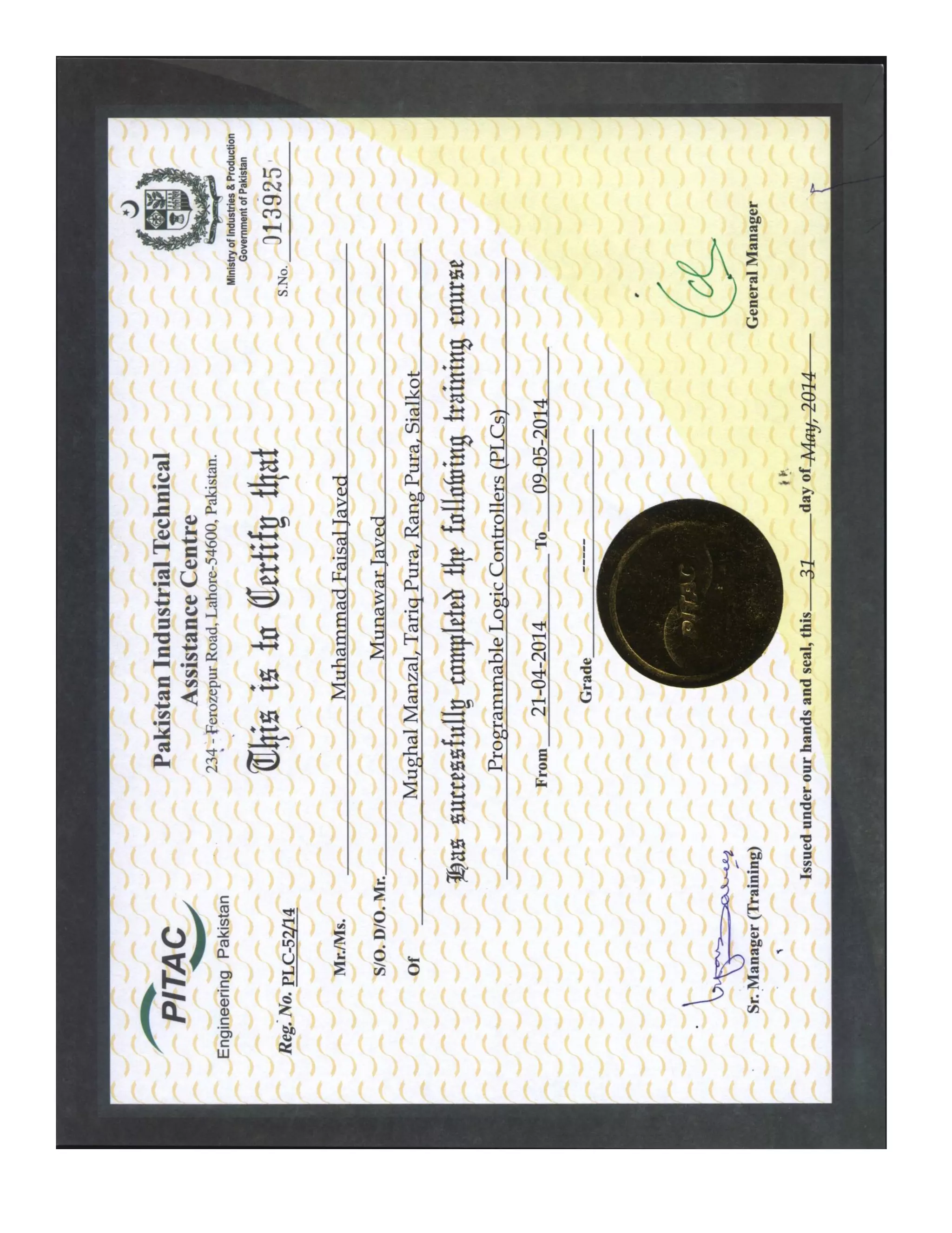 Programmable LOgic Controller | PDF