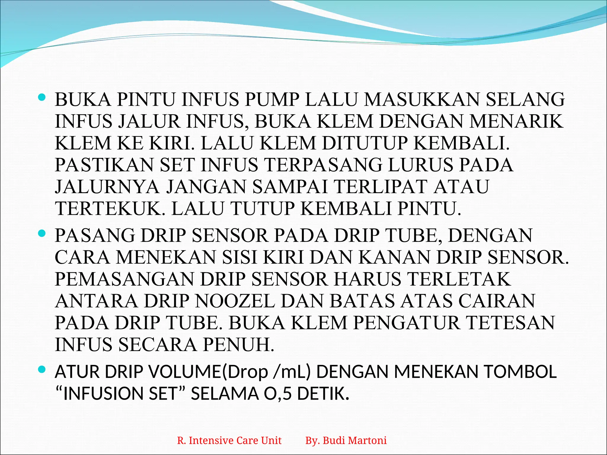 Infus-Pump paramedis dirumah sakit jakarta.ppt