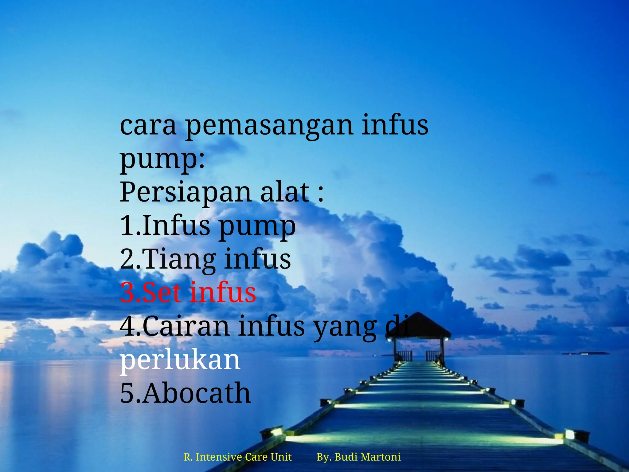 Infus-Pump paramedis dirumah sakit jakarta.ppt