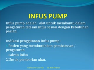 Infus-Pump paramedis dirumah sakit jakarta.ppt