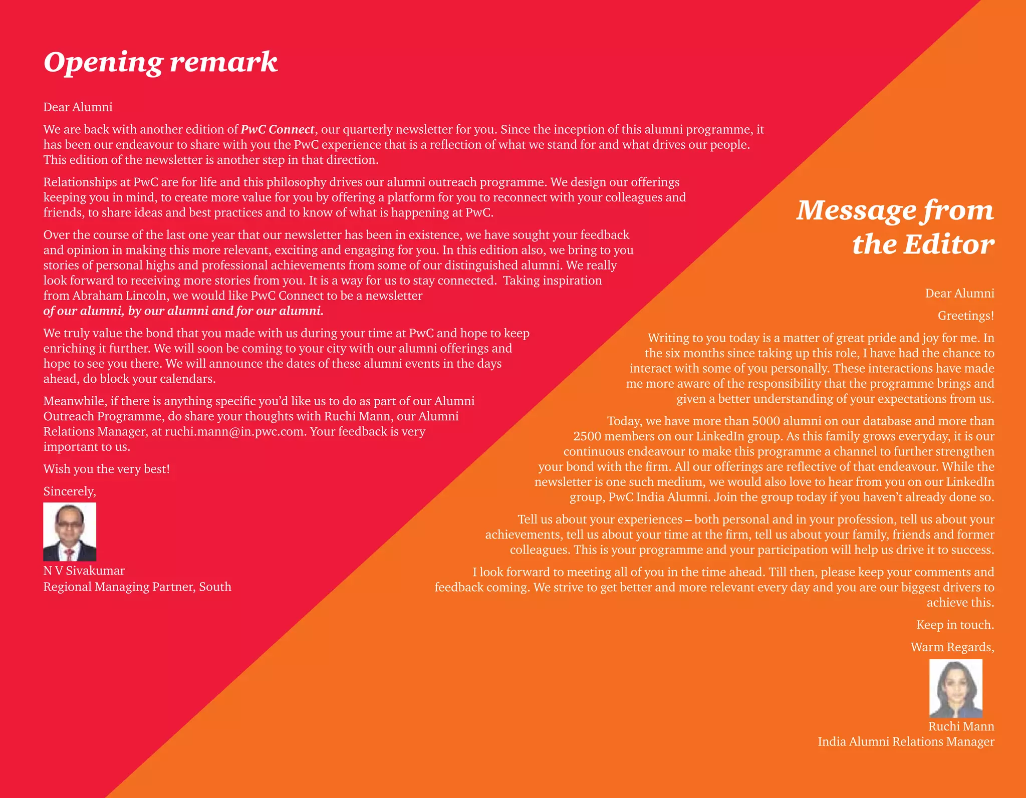 pwc-connect-newsletter-vol-05 | PPT